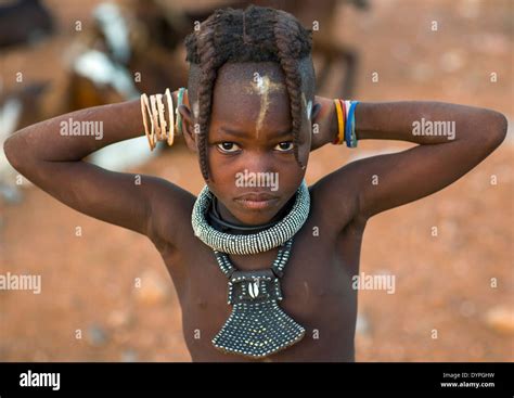 Young Girl Of The Himba Tribe Northern Namibia Jsope