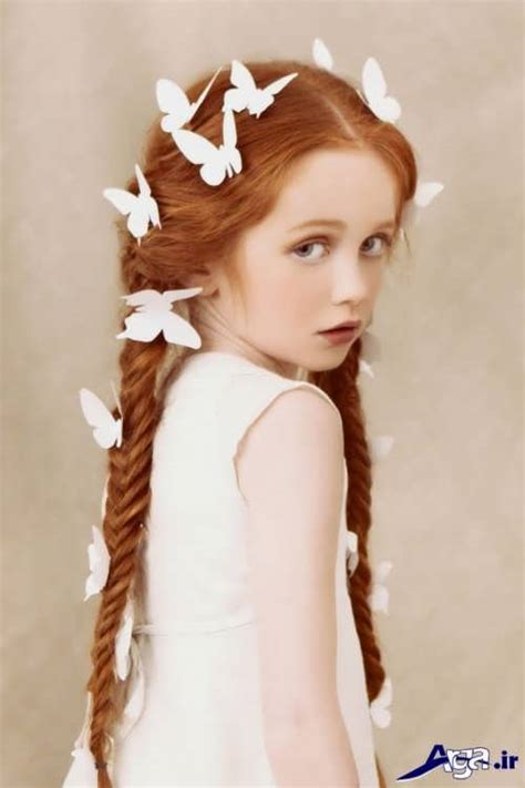 مدل بستن موی دختر بچه ها با روش های جالب و شیک