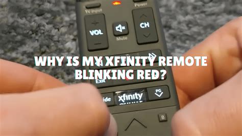 Why Is My Xfinity Remote Blinking Red