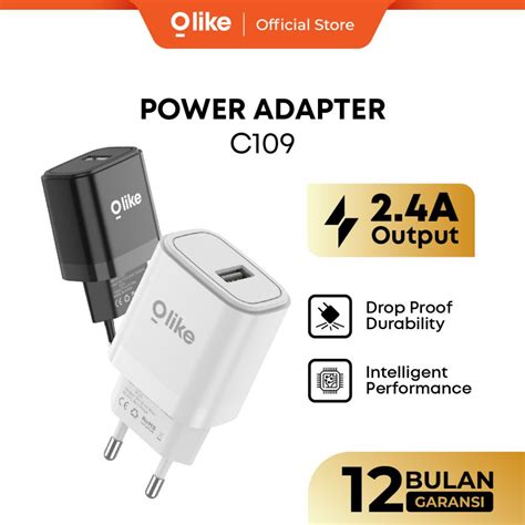Jual Olike Charger Palm C109 Series Usb 2 4a Fast Charging Smart Protection Over Protection