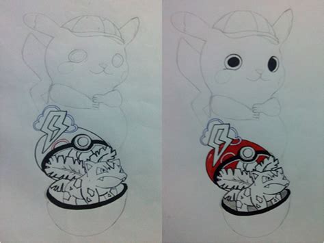 Creaciones Alex Pikachu Pokemon Arte Pokechallenge — Hive