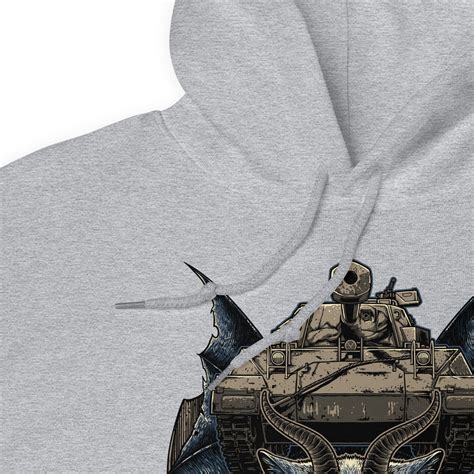 Hellcat Kitty Tank Unisex Hoodie The Historia Shop