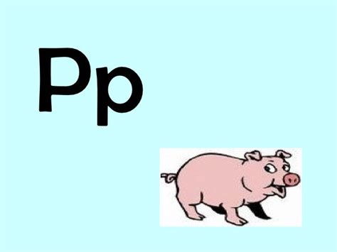 Alphabet Pp