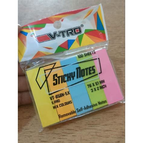 Jual Memo Stick Sticky Note Kertas Nemo Tempel Label Kertas Label Notes