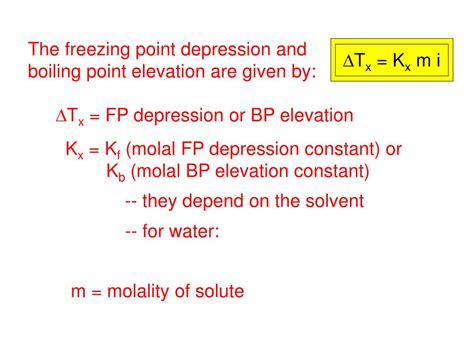 Ppt B Adding A Nonvolatile Solute To A Solvent Decreases Powerpoint Presentation Id 2430750
