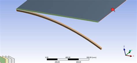 apply load displacement in steps till a certain distance is met