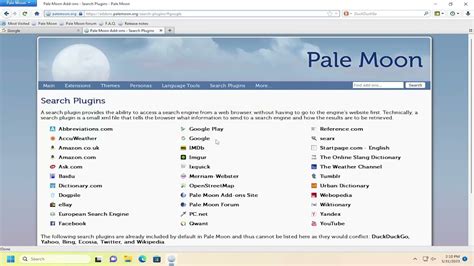 Cambiar Motor De Búsqueda En Pale Moon Browser Guía Mundowin
