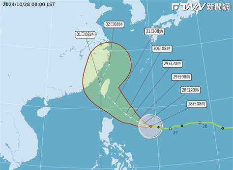 康芮颱風最新路徑恐成「穿心颱」！鄭明典4張圖揭主因：更往台灣方向