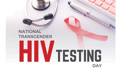 National Transgender Hiv Testing Day Free Tests And Health Dialogues