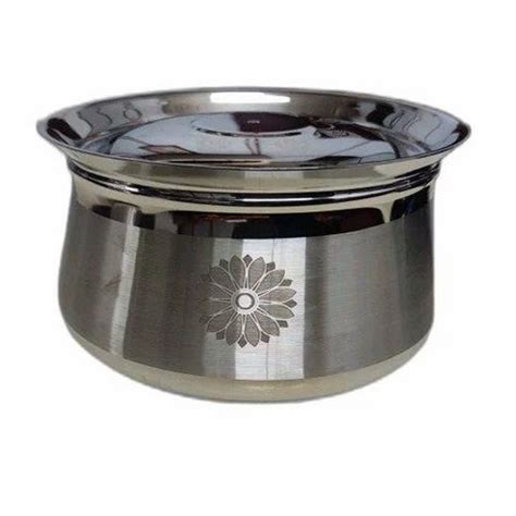 500 Ml 2 Pieces Ss Handi For Home At ₹ 380piece In Mumbai Id 21793112873