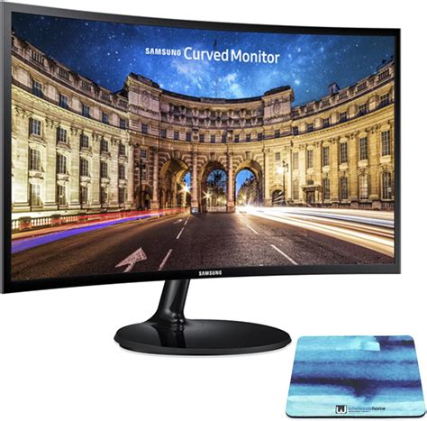 Samsung 27 Inch Curved Computer Monitor Lc27f390fhnxza Led 60hz Full