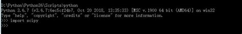 scipy库安装教程 win10 aiferu