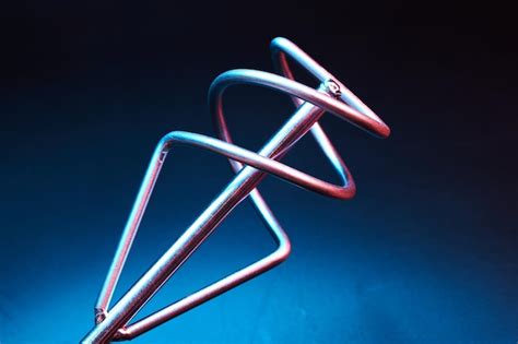 Premium Photo Construction Mixer For Cement Spiral Mixing Mortar Nozzle Isolated On Black