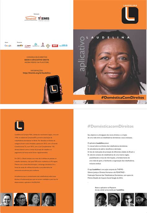 folder laudelina Themis Gênero Justiça e Direitos Humanos