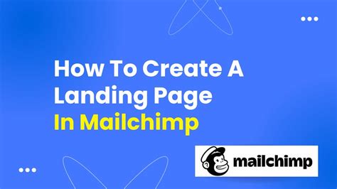 How To Create Landing Page In Mailchimp Step By Step Youtube