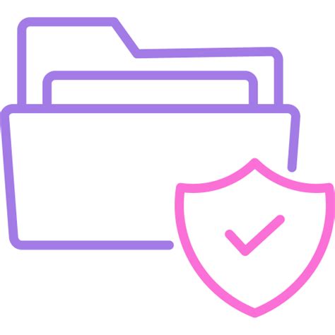 Secure Folder Generic Color Outline Icon