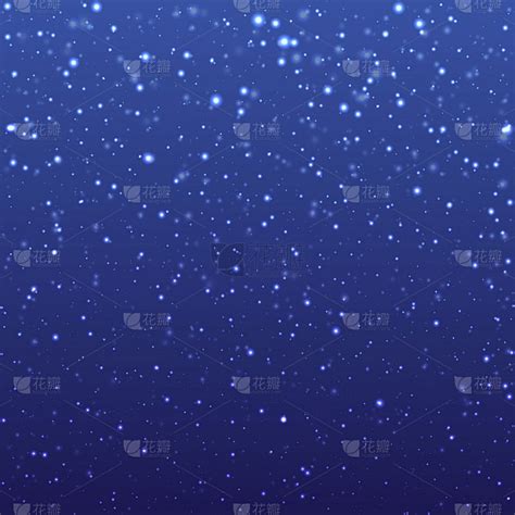 2021年圣诞节和新年快乐蓝色背景与雪花