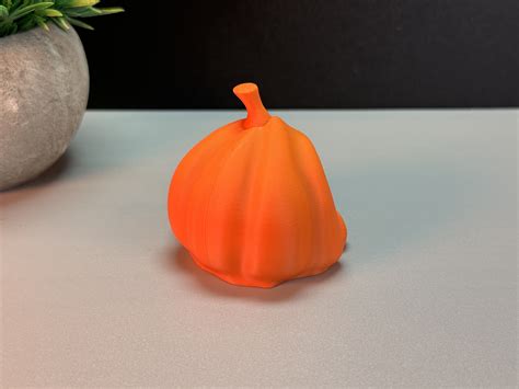 🫠 Melting Skull Pumpkin・free Stl File For 3d Printing・cults