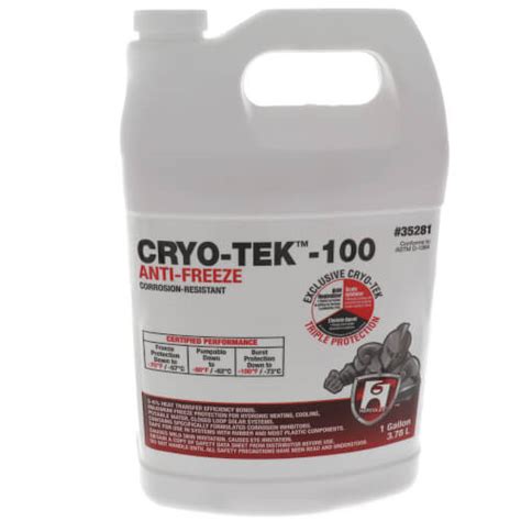 35281 Hercules 35281 Cryo Tek 100 Anti Freeze Glycol 1 Gallon