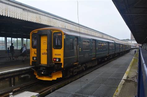 Diesel Train Photo Class 150 Gwr Photograph Sprinter Railway Picture
