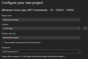Getting Started Net Winform Hmi Industrial Iot Data Platform