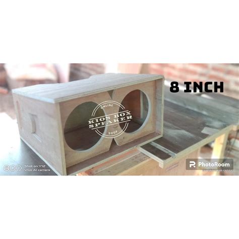 Jual Box Speaker Line Array Double 8 Inch Tebal Triplek 12 Mm Shopee Indonesia