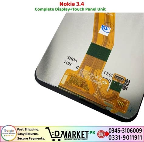Nokia 3 4 Lcd Panel Price In Pakistan Dmarket Pk