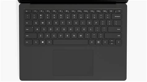 Microsoft Surface Laptop 3 13 5英寸黑色（已安装） 3d模型 69 3ds Fbx Max Obj Free3d
