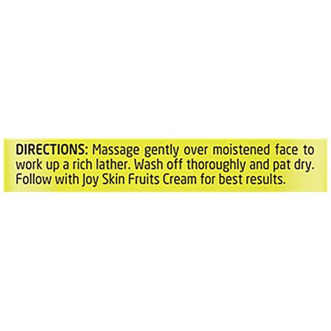 Buy Joy Skin Fruits Brightening Lemon Face Wash Online At Best Price Of