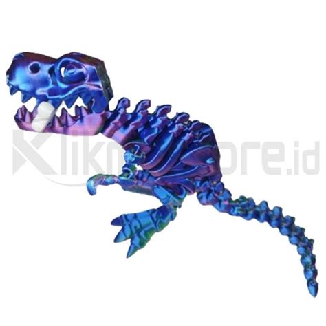 Jual T Rex Skeleton Dinosaur Articulated Mainan Dino Flexi Edukasi