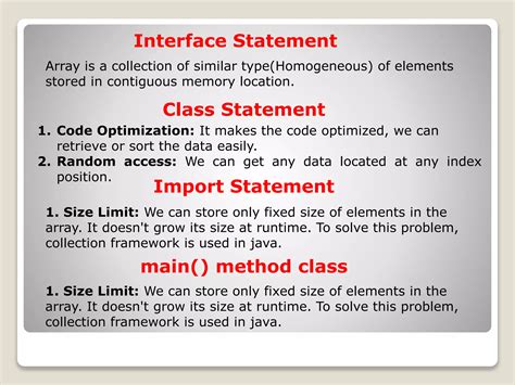 Java Program Structure Ppt