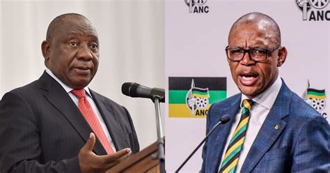 Ramaphosa Did Not Expect Ace Magashule To Take Legal Action Against The