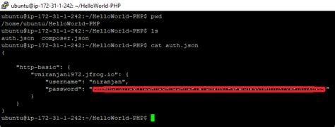 PHP Composer NuGet And Gems Package Type In JFrog Artifactory