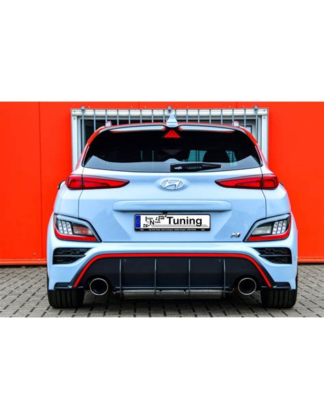 Ingo Noak Tuning Racing Heckspoileransatz für Hyundai KONA OS KON