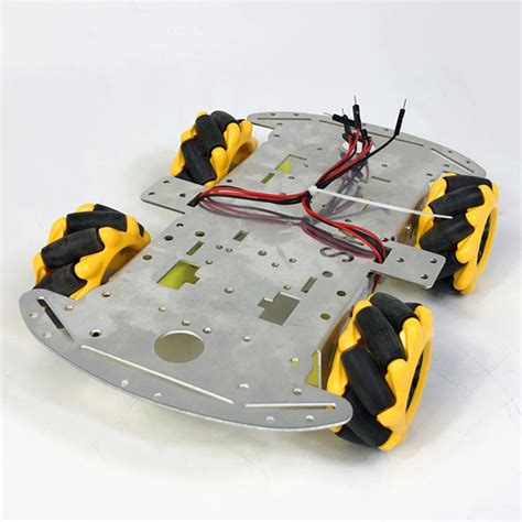 Mecanum Rad Roboter Kit 4WD Omnidirektionale R Dern Intelligente