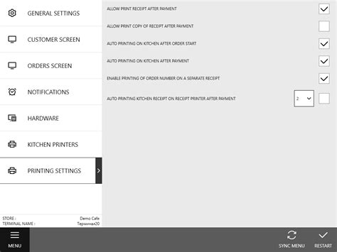 POS Print Setup EN YumaPOS Support Portal