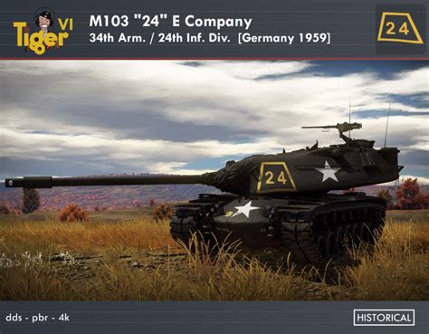 M103 Skins Ground Vehicle War Thunder — Official Forum
