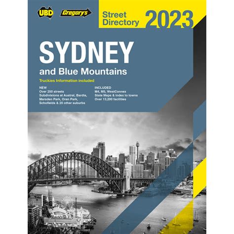 Ubd Street Directory Sydney 59th 2023 Supercheap Auto