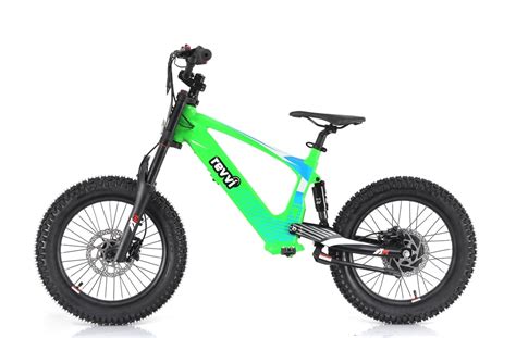 Electric Balance Bike Revvi 18″ 500w 36v 5ah Green Riders And Rollers