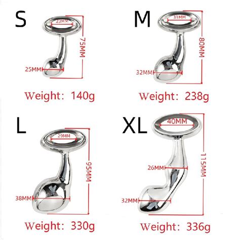 Stainless Steel Butt Plug With Ring Handle Q407559 Smtaste