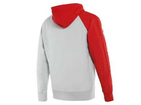 Купить Толстовка DAINESE RACING SERVICE FULL-ZIP HOODIE Grey Red - цена ...