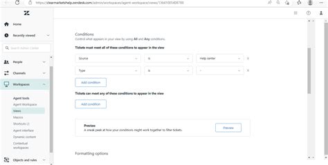 How To Set Up A View For Tickets Generated From Help Center Zendesk Help