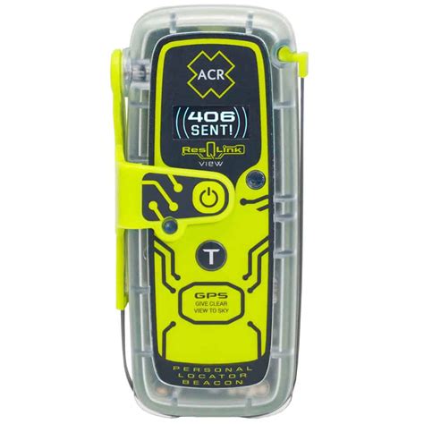 Acr Resqlink View Plb Personal Locator Beacon With Digital Display