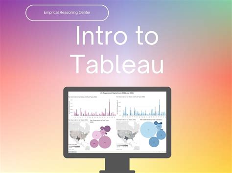 Intro To Tableau Empirical Reasoning Center Barnard College