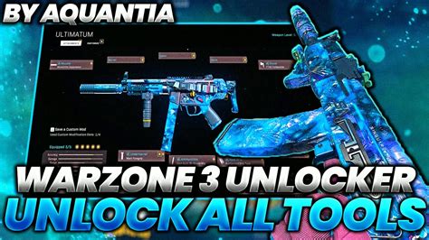 Wz3 Mw3 Unlock All Tools 🔥 Link In Desc Youtube