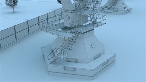 Radio Telescopes 3d Model 199 Max Fbx Obj 3ds Free3d