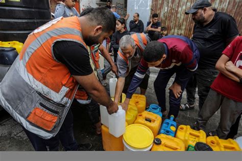 سلطة المياه الفلسطينية أدخلنا 5 آلاف لتر وقود لتشغيل آبار مياه بغزة