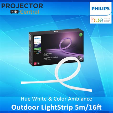 Philips Hue White And Color Ambiance Outdoor Lightstrip 5m16ft Lazada