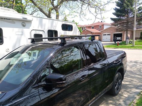 2019 Honda Ridgeline Fixed Mounting Points Jet Wing Roof Rack
