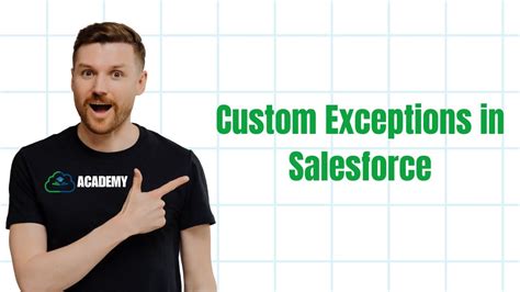custom exceptions in salesforce salesforce apex for beginners youtube